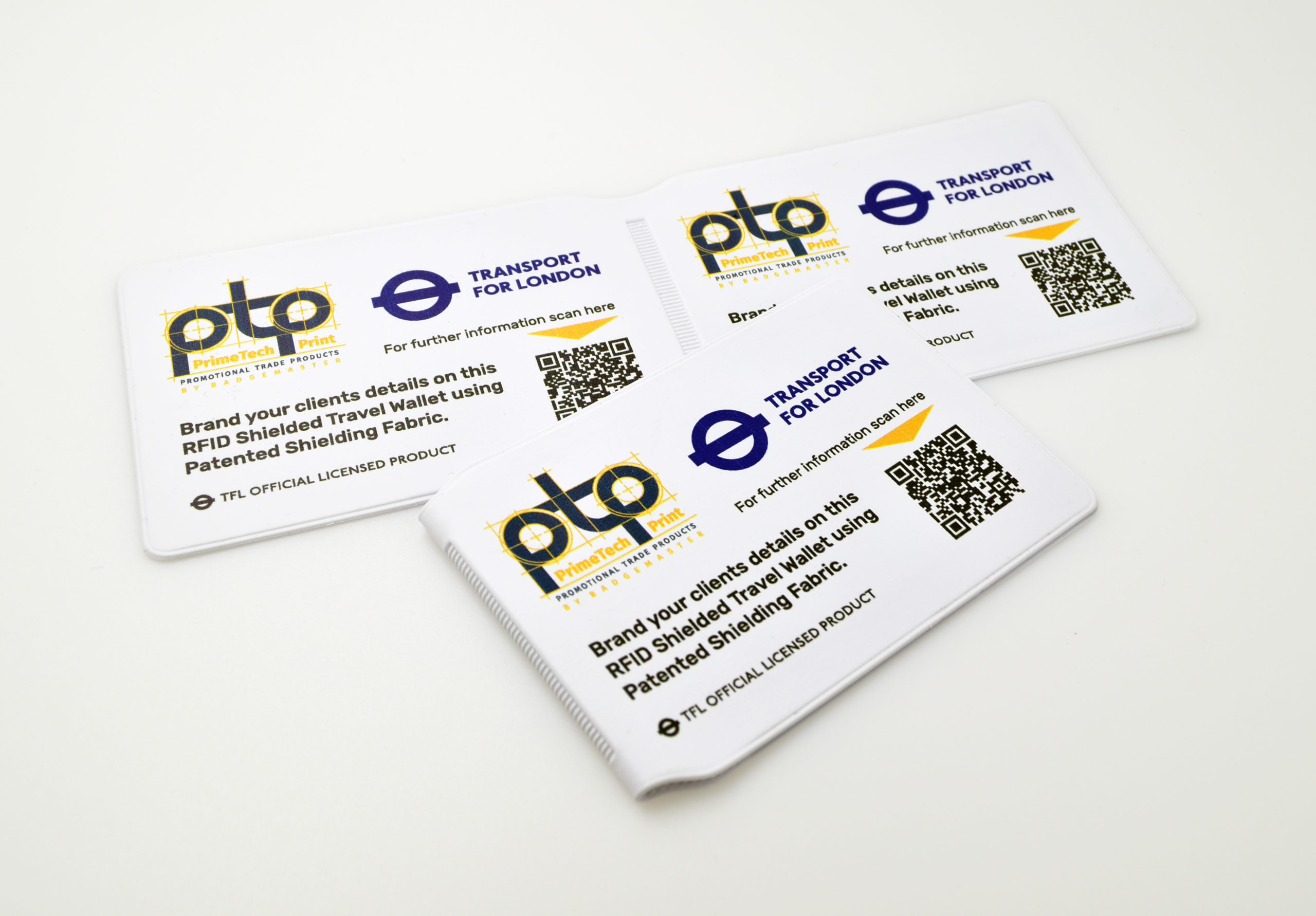 Brandable RFID Shielded Oyster Travel/Bank Card Wallet (non RFID ...