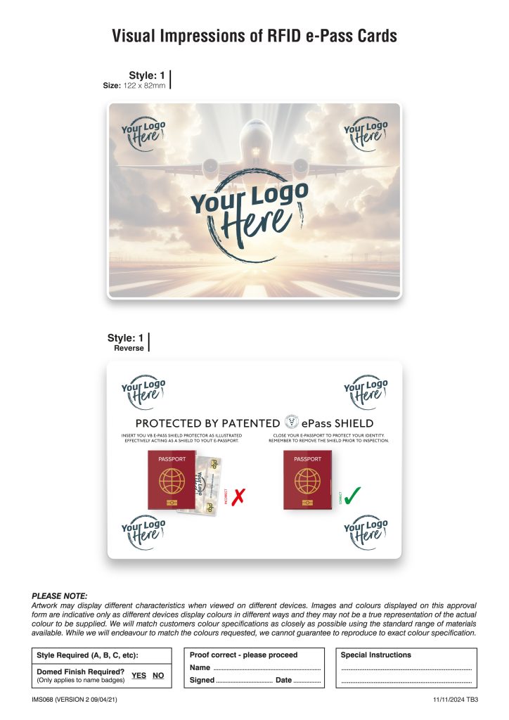 BlockTek RFID E-Passport Shield protected by Military Grade Shielding ...