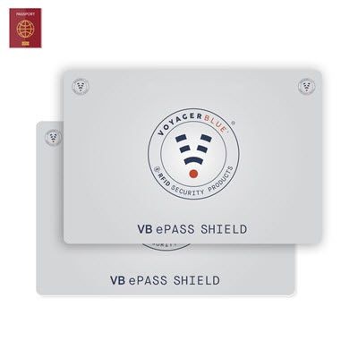 BlockTek E-Passport Shield protected by Patented Shielding Fabric ...